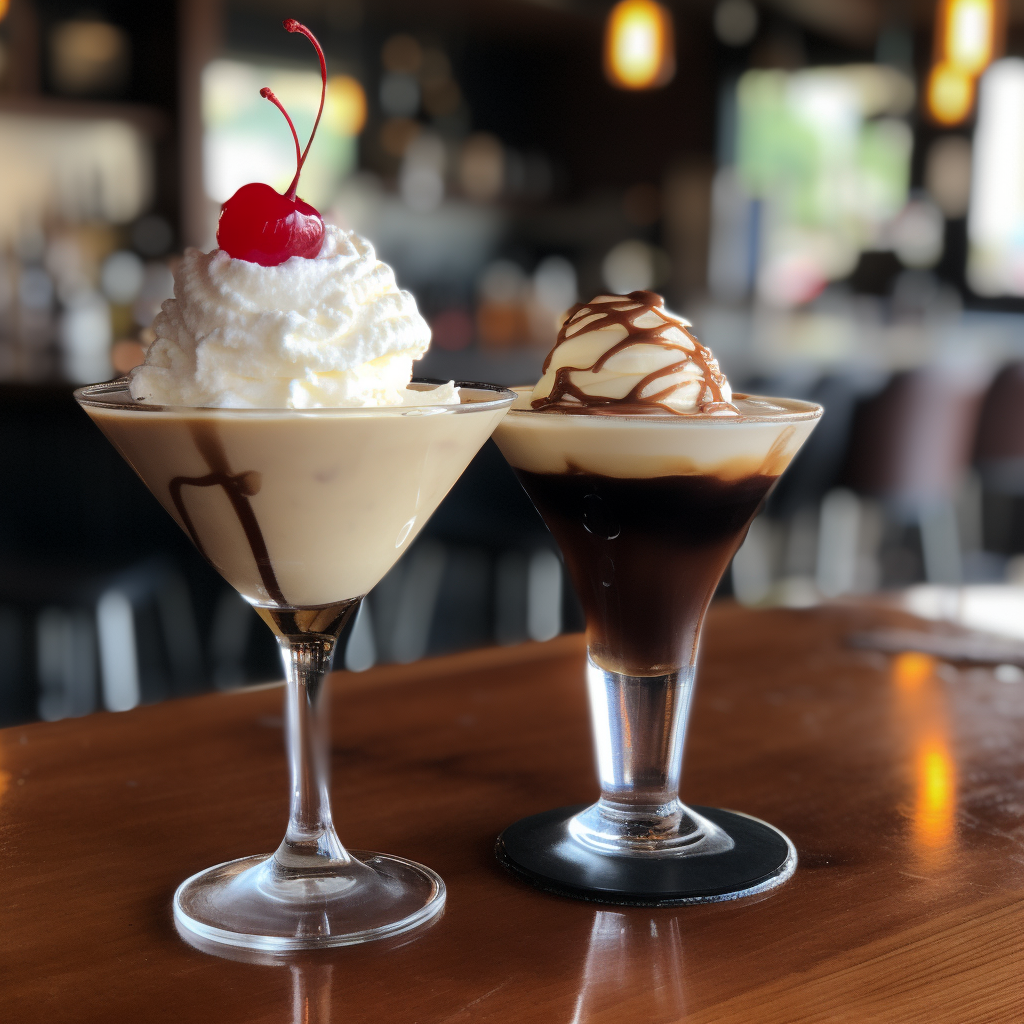 Root Beer Float Martini – New Creation Soda Works